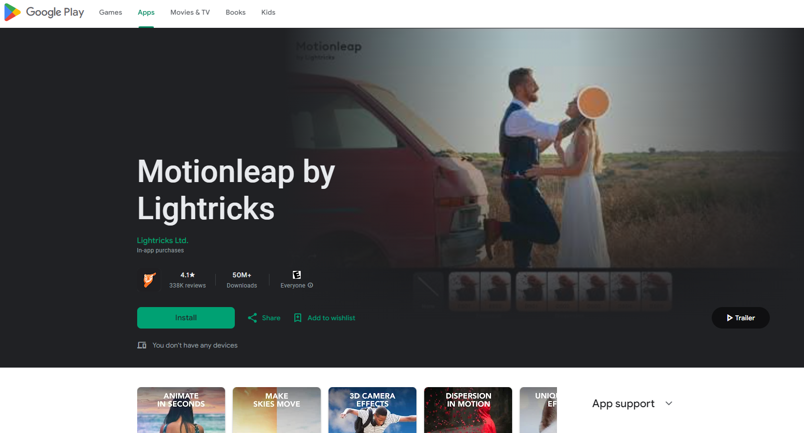Motionleap by Lightricks：评论、功能、价格、指南和替代方案
