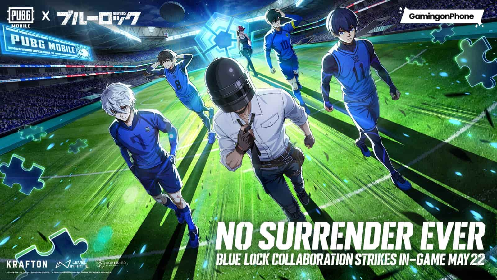PUBG Mobile x Blue Lock Guide: Skins, Rewards & Secret Soccer Mode