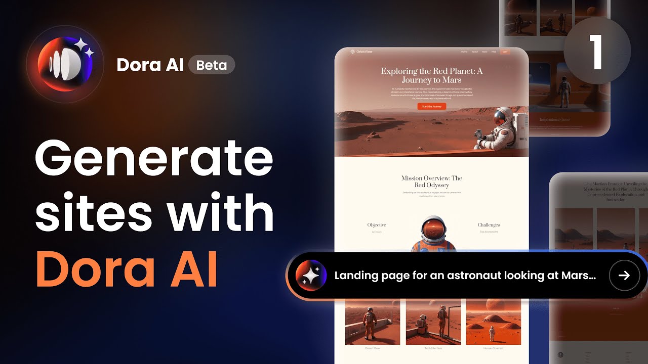 Reseña de Dora: Revolución del Diseño Web Impulsado por IA | Guía 2023