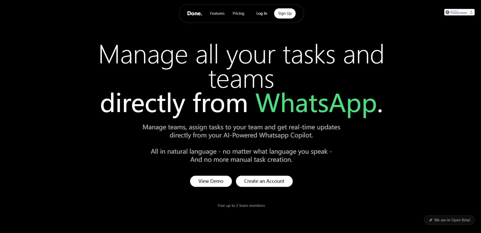 Done-Copilot: Reviews, Features, Pricing, Guides, and Alternatives