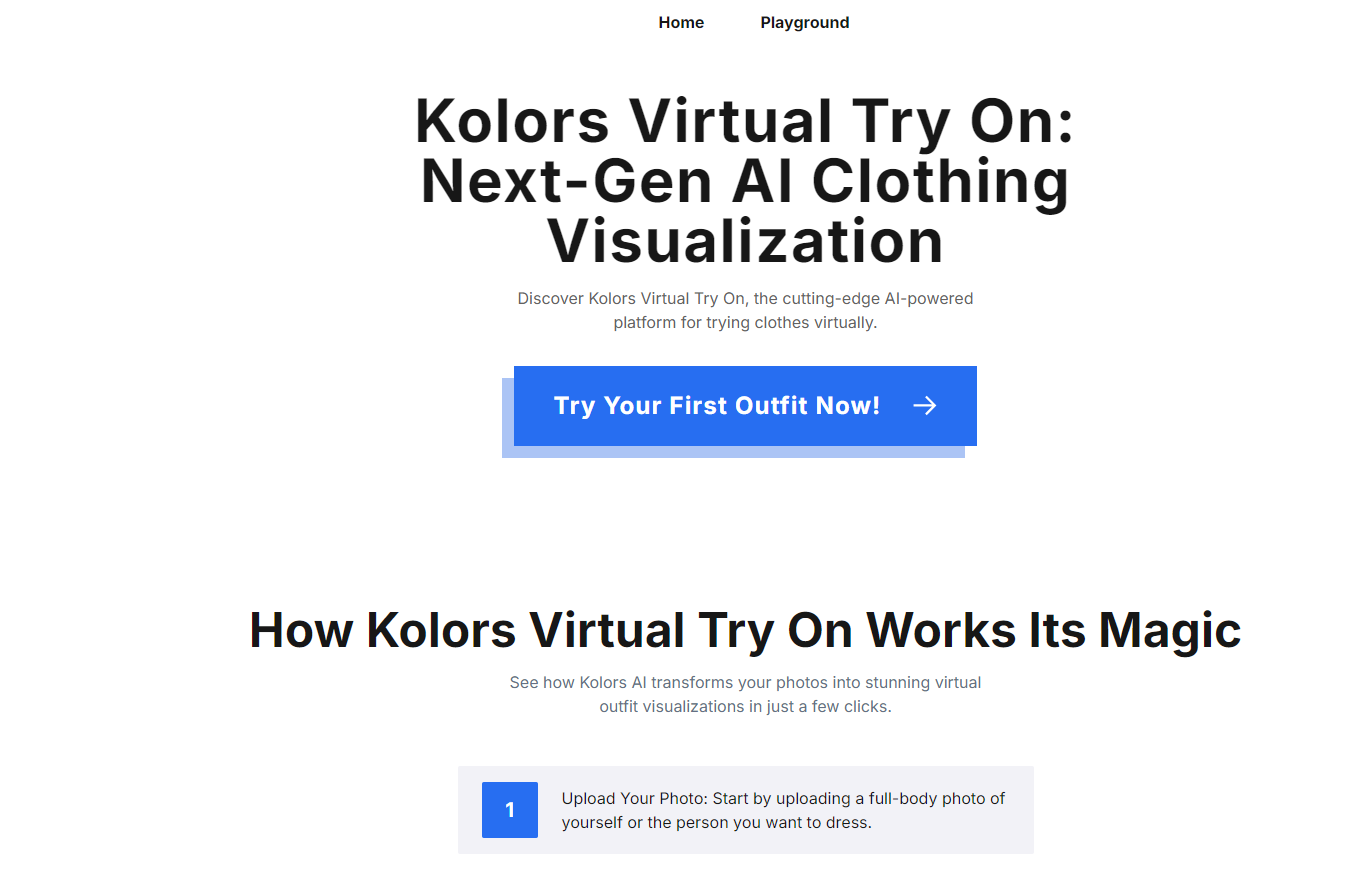 Kolors Virtual Try On：评论、功能、价格、指南和替代方案
