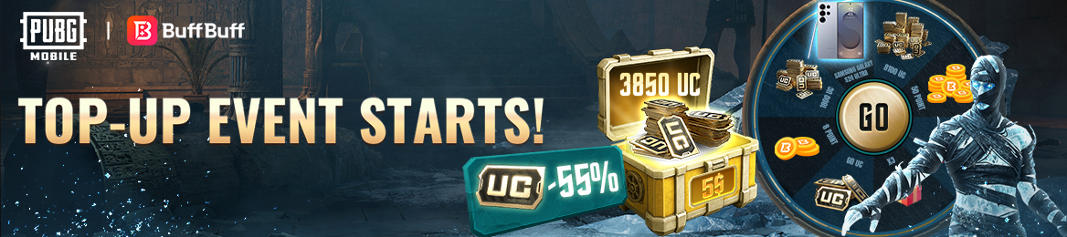 BuffBuff - Best Price Game Top-Up, Safe Payments | PUBG, MLBB, Free Fire, Genshin, HOK