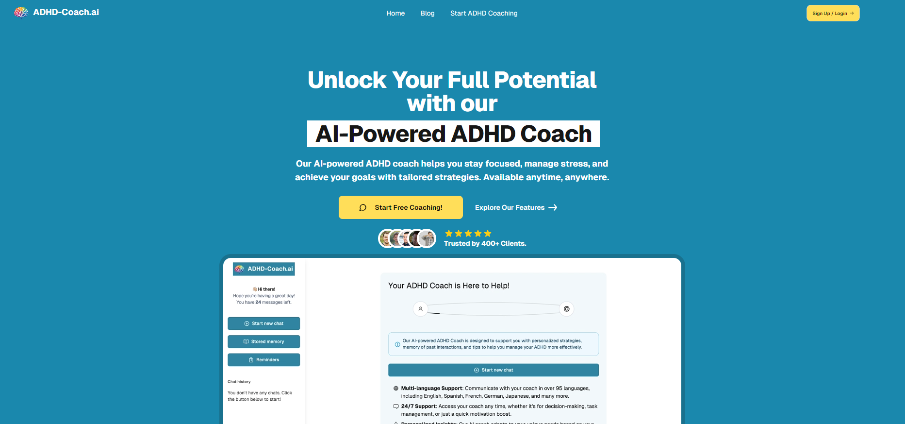 ADHD-Coach.ai: Reviews, Features, Pricing, Guides, and Alternatives