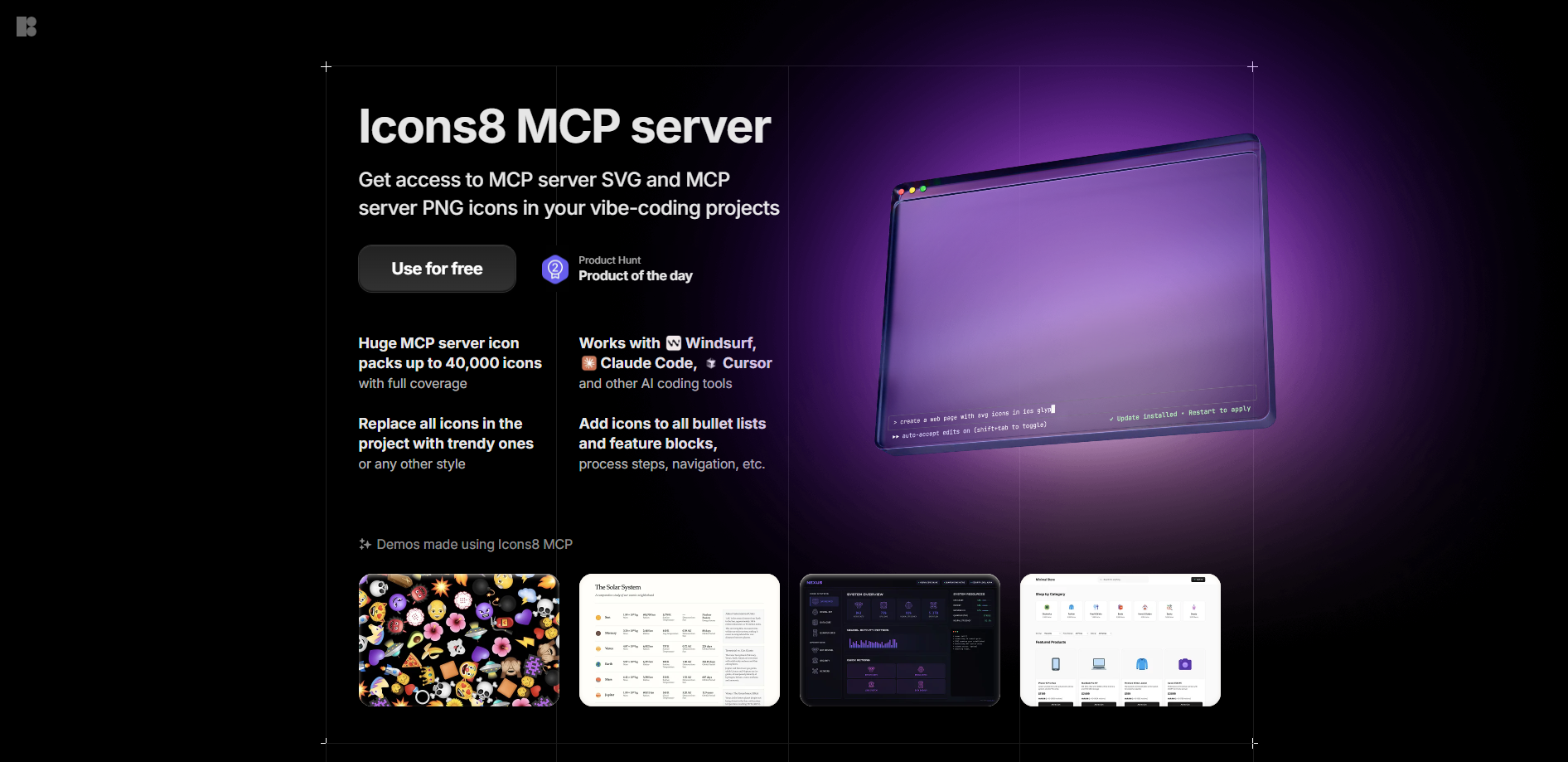 Icons8 MCP Server: Reviews, Features, Pricing, Guides, and Alternatives
