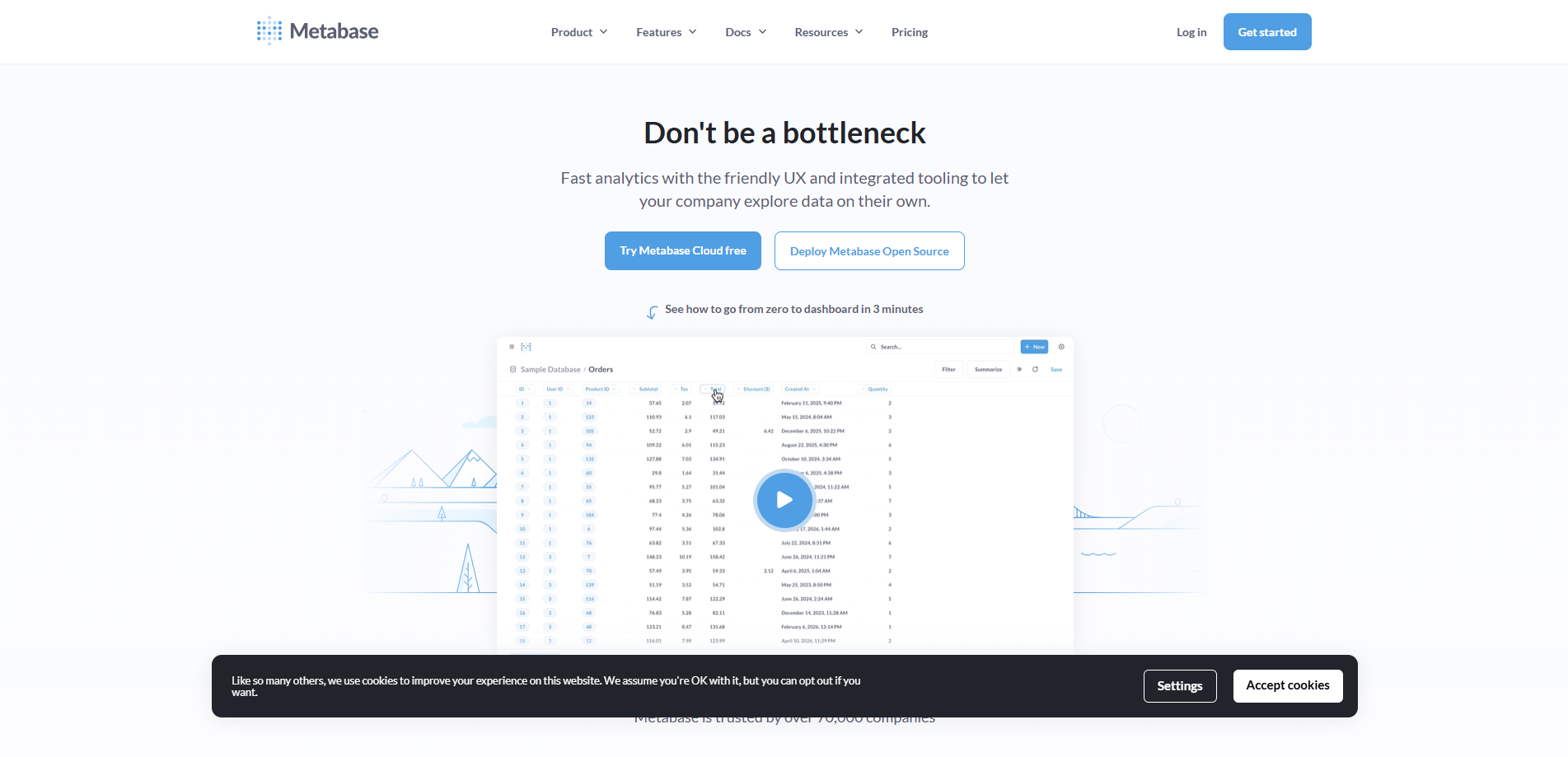 Metabase: Bewertungen, Funktionen, Preise, Anleitungen und Alternativen
