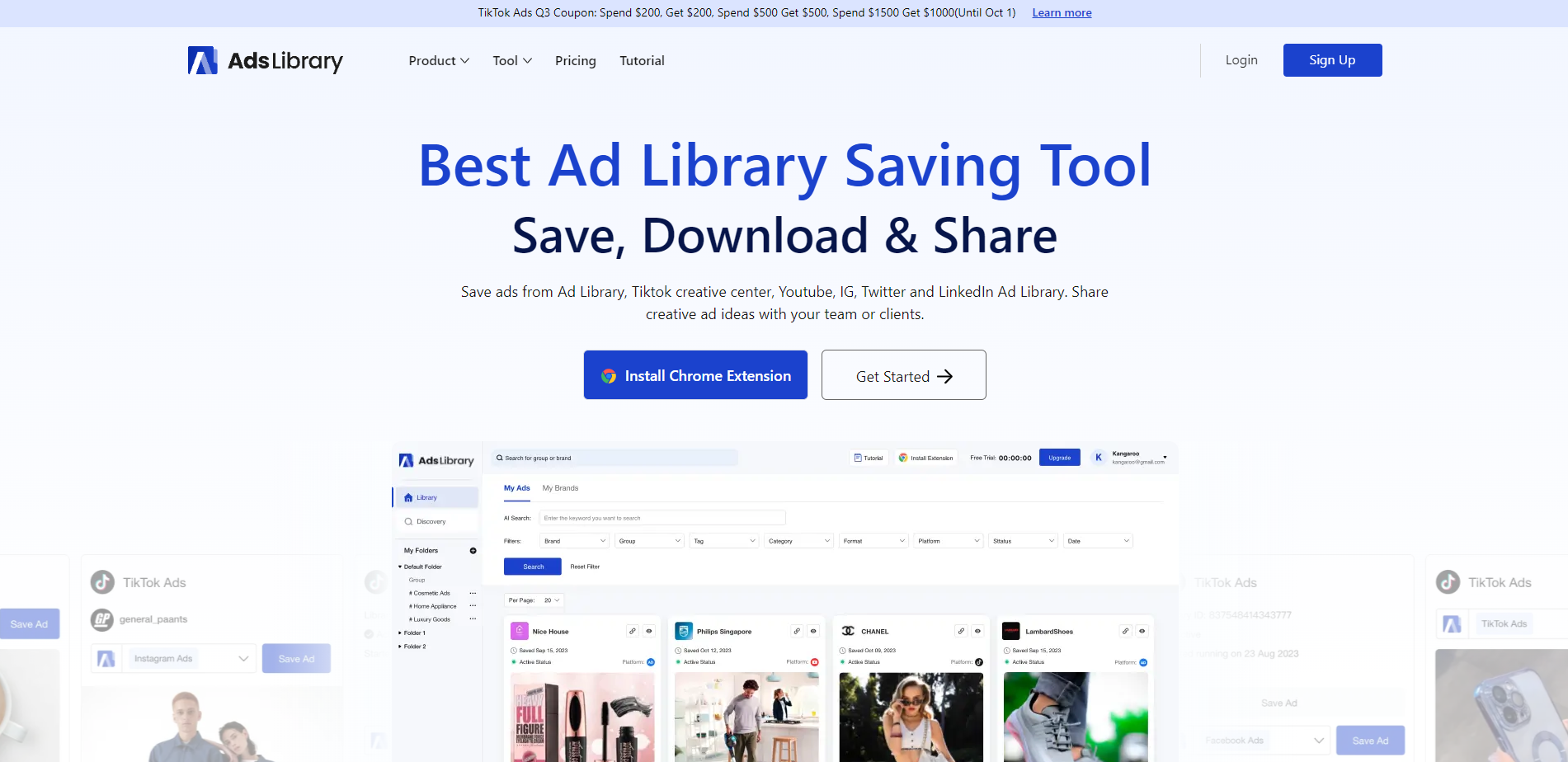 Adslibrary : Avis, Fonctionnalités, Tarifs, Guides et Alternatives
