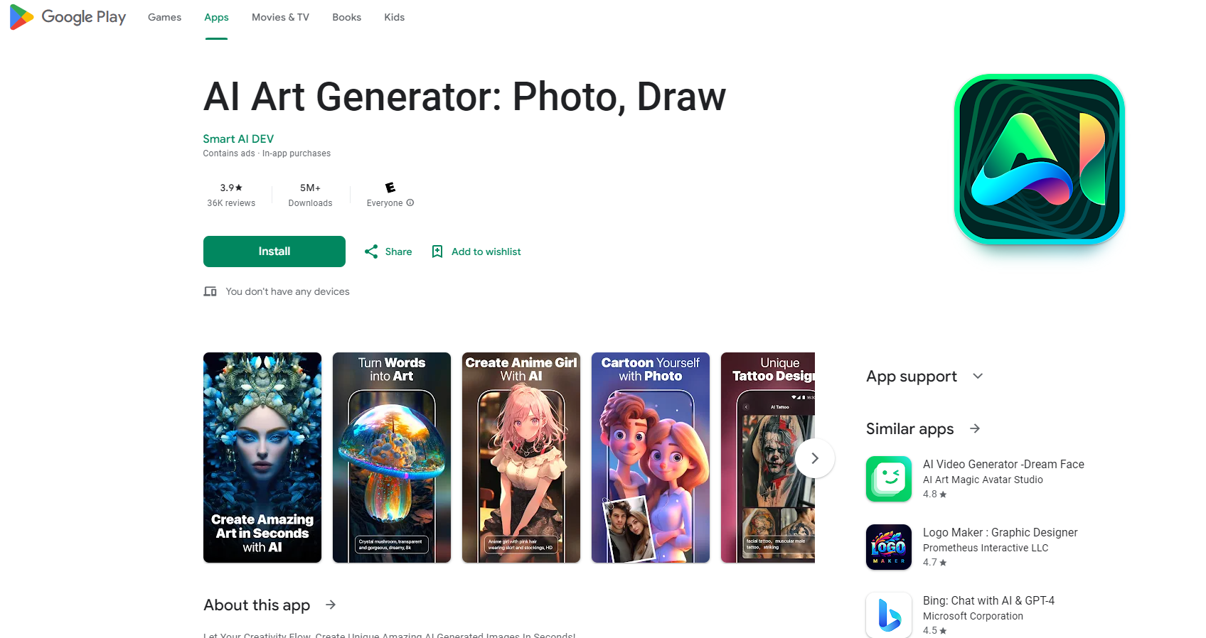 AI Art Generator: Photo, Draw: Reviews, Features, Pricing, Guides, and ...
