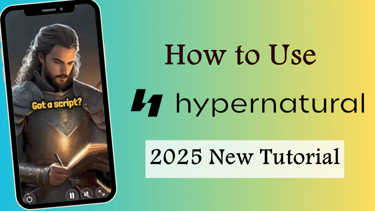 How to Use Hypernatural AI to Create Videos Fast | 2025 New Tutorial