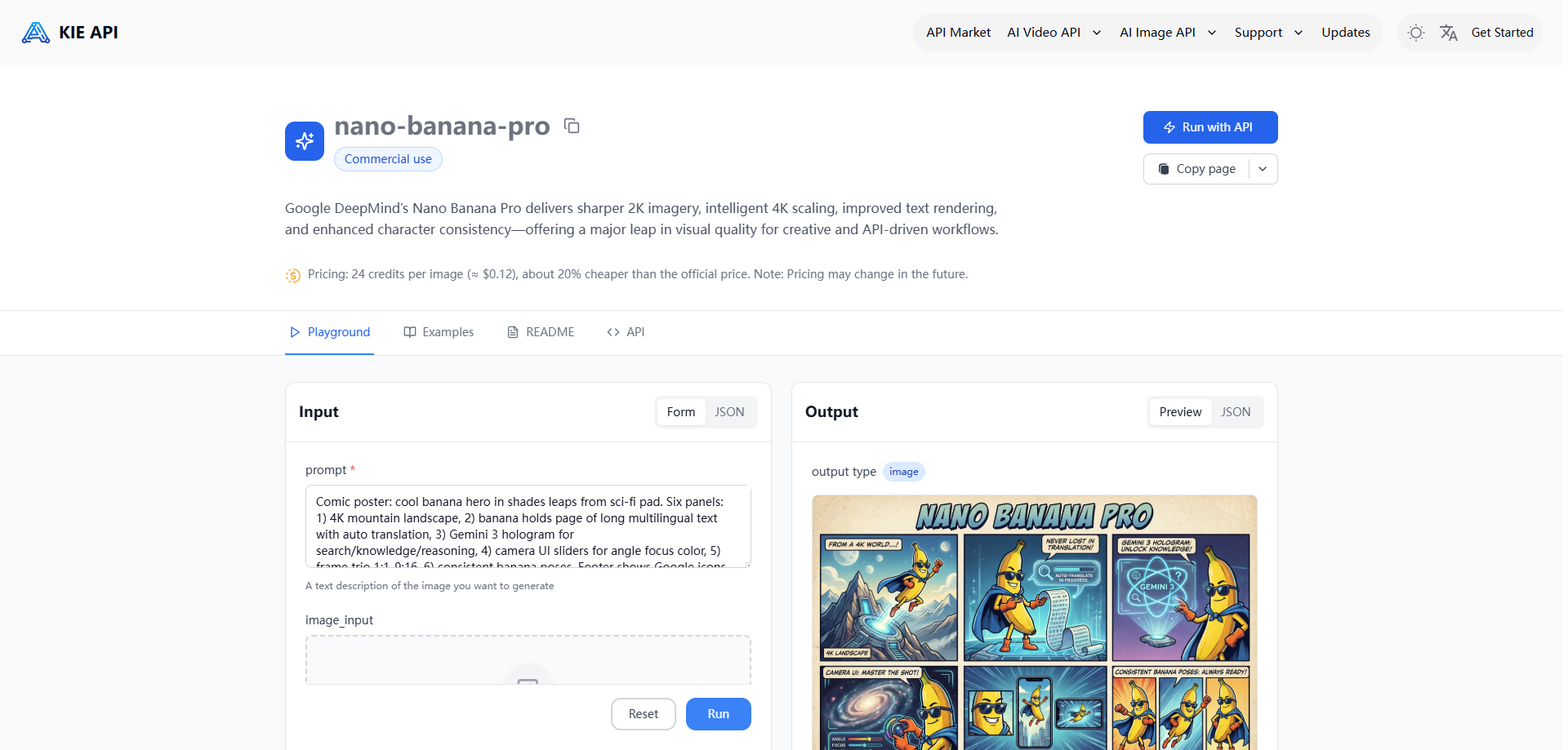 Nano Banana Pro API - Kie.ai: Reseñas, Características, Precios, Guías ...