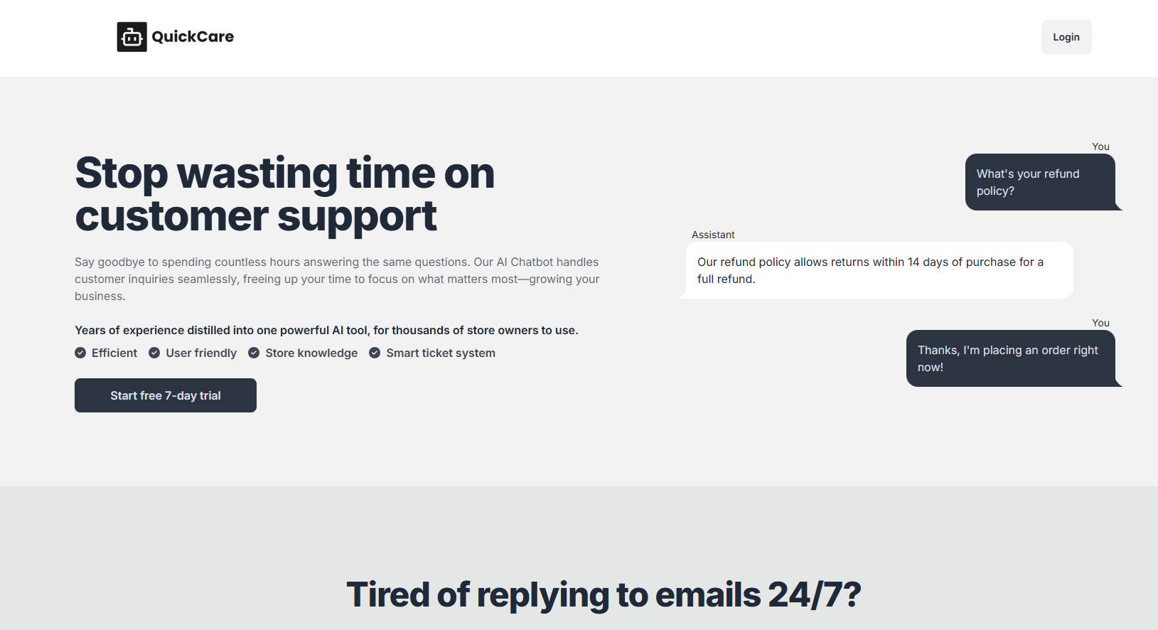 QuickCare Features, Pros, Cons, and Use Cases