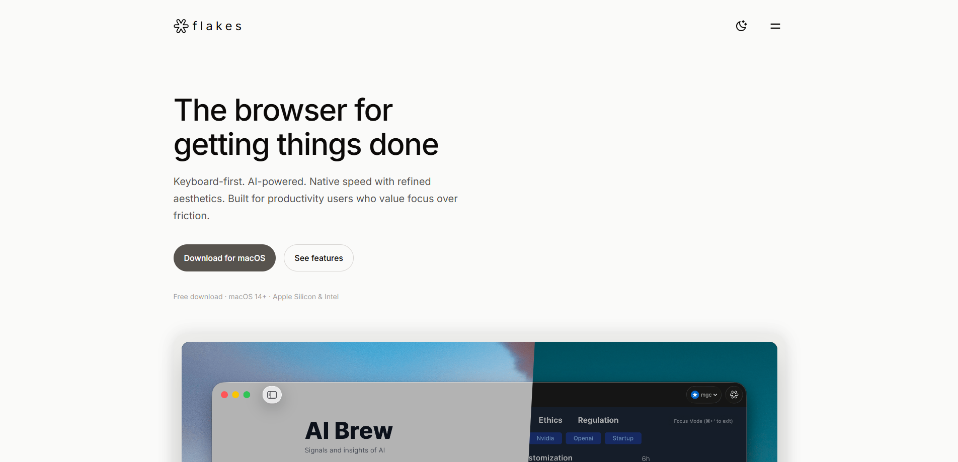 Flakes · Your next browser: Bewertungen, Funktionen, Preise ...