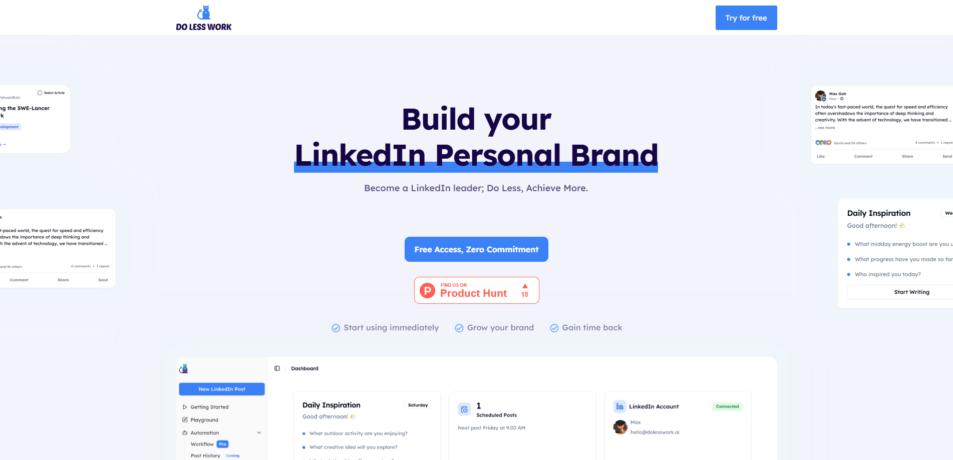 Do Less Work: Reviews, Features, Pricing, Guides, and Alternatives