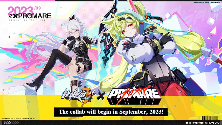 Honkai Impact 3rd v6.9 Cutting Dreams at Dawn Releases on September 14, 2023
