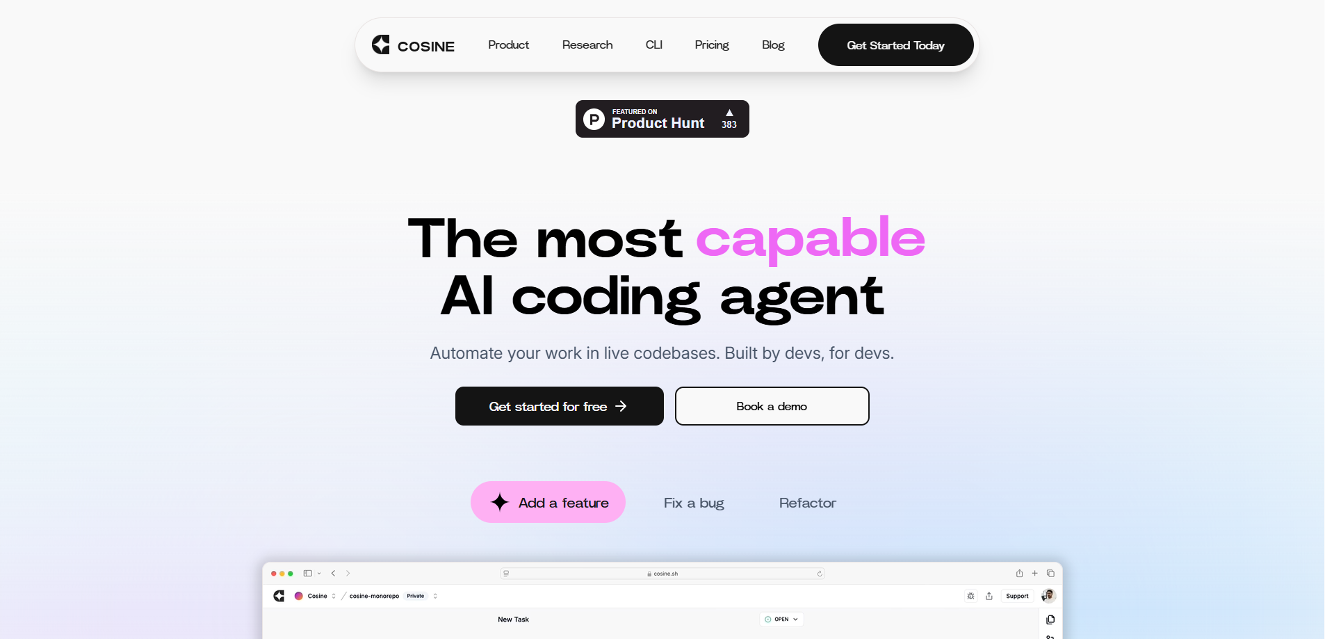 Cosine: Reviews, Features, Pricing, Guides, and Alternatives