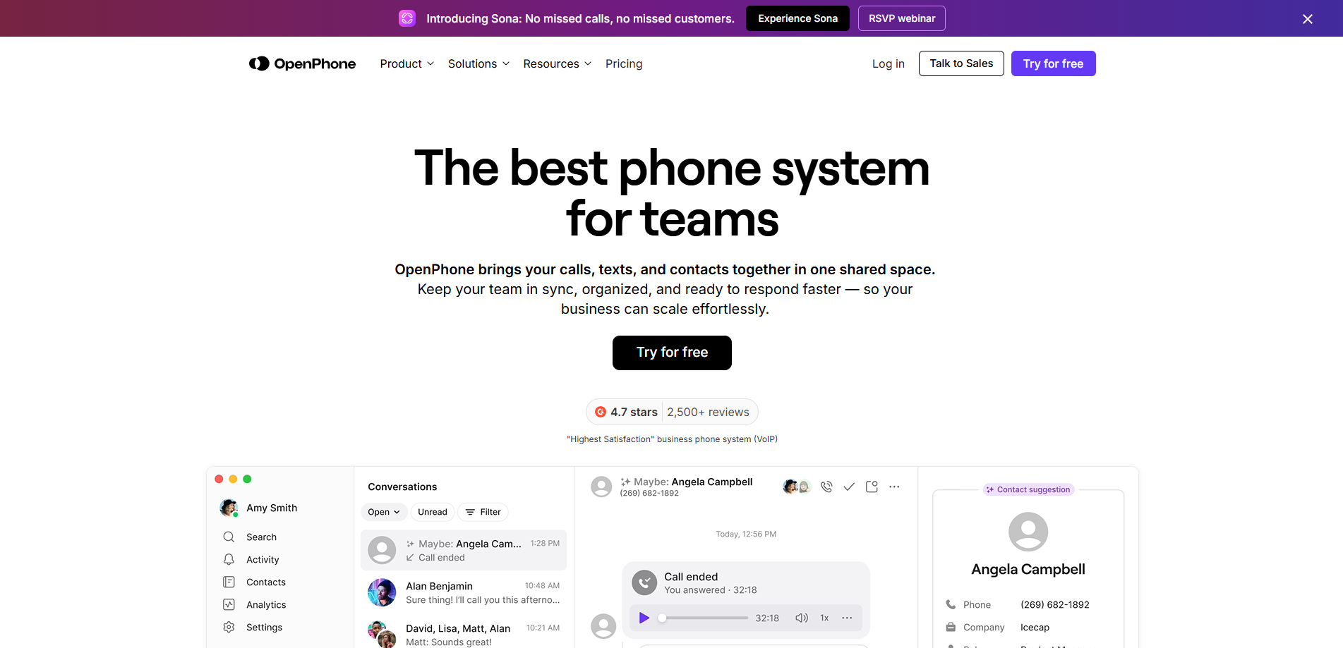 OpenPhone: Reviews, Features, Pricing, Guides, and Alternatives