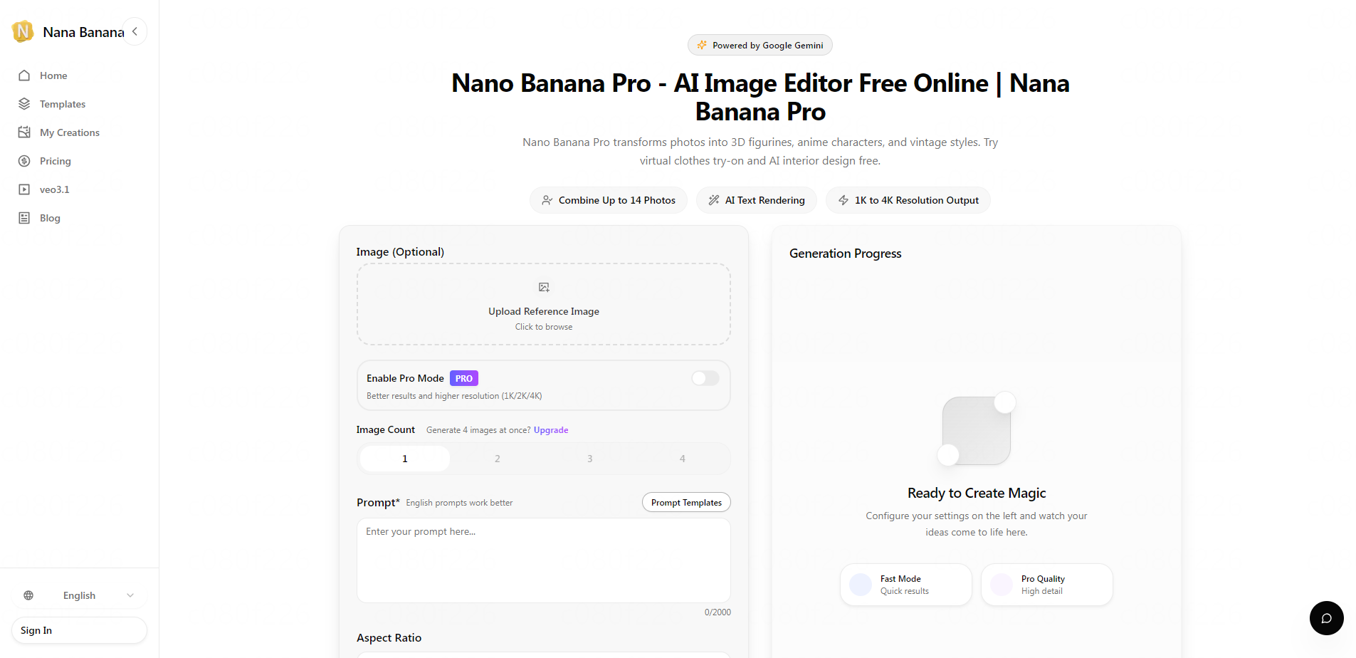 Nano Banana Pro - AI Image Editor: Ulasan, Fitur, Harga, Panduan, dan ...