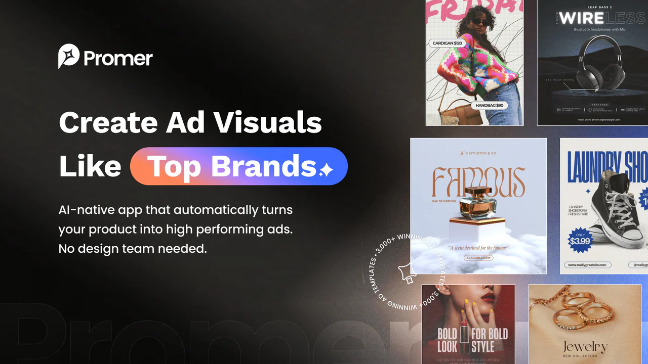 Promer AI: Ad Creative Studio: Reviews, Features, Pricing, Guides, and ...