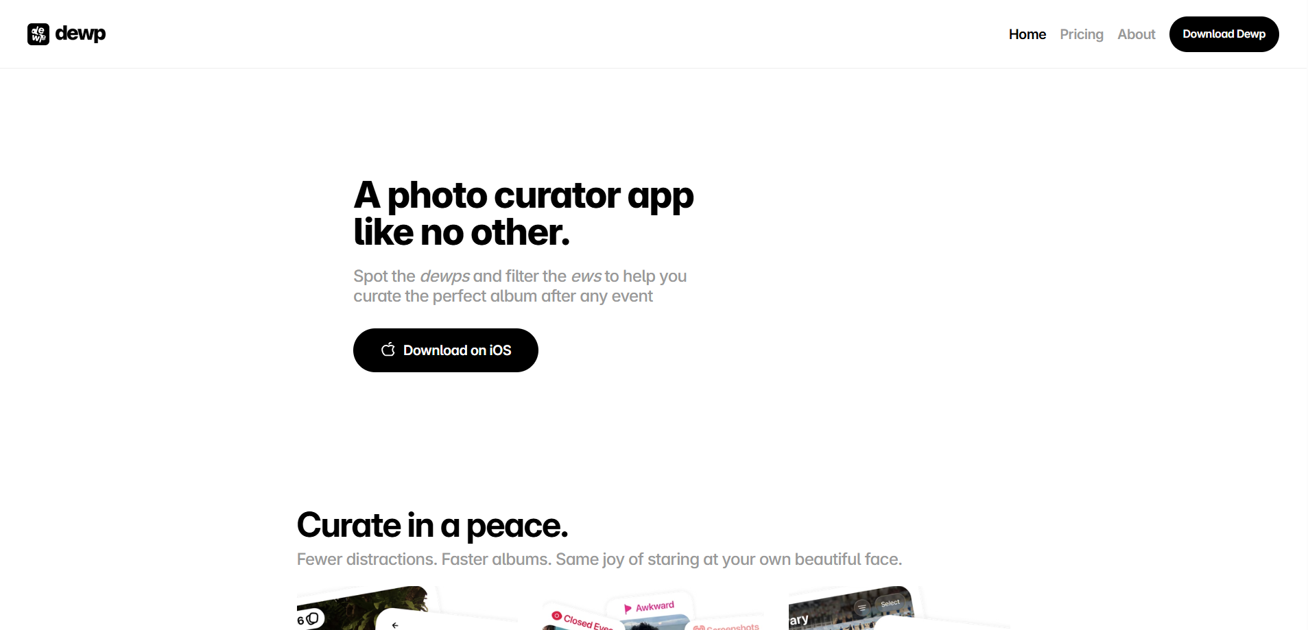 Dewp: AI Photo Album Curator: Reviews, Features, Pricing, Guides, and ...