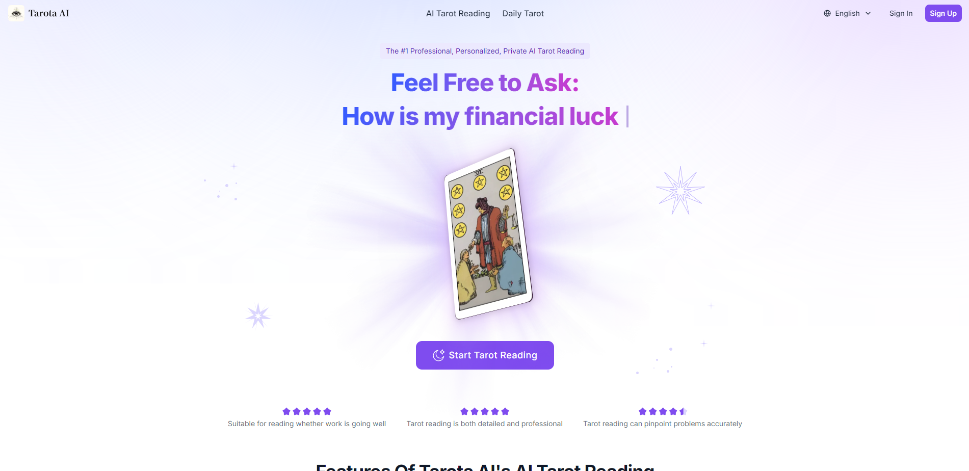 Tarota AI: Reviews, Features, Pricing, Guides, and Alternatives