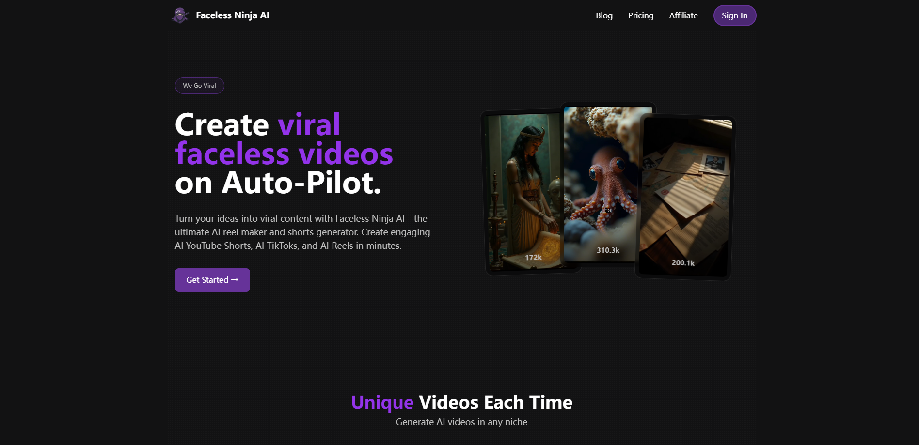 Faceless Ninja AI: Reviews, Features, Pricing, Guides, and Alternatives