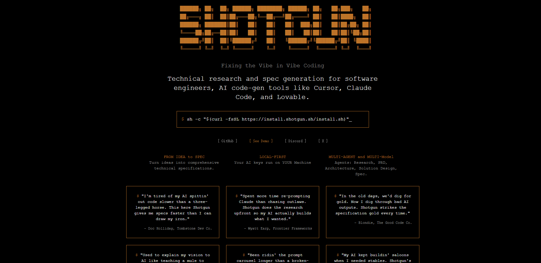 Shotgun CLI: Reviews, Features, Pricing, Guides, and Alternatives