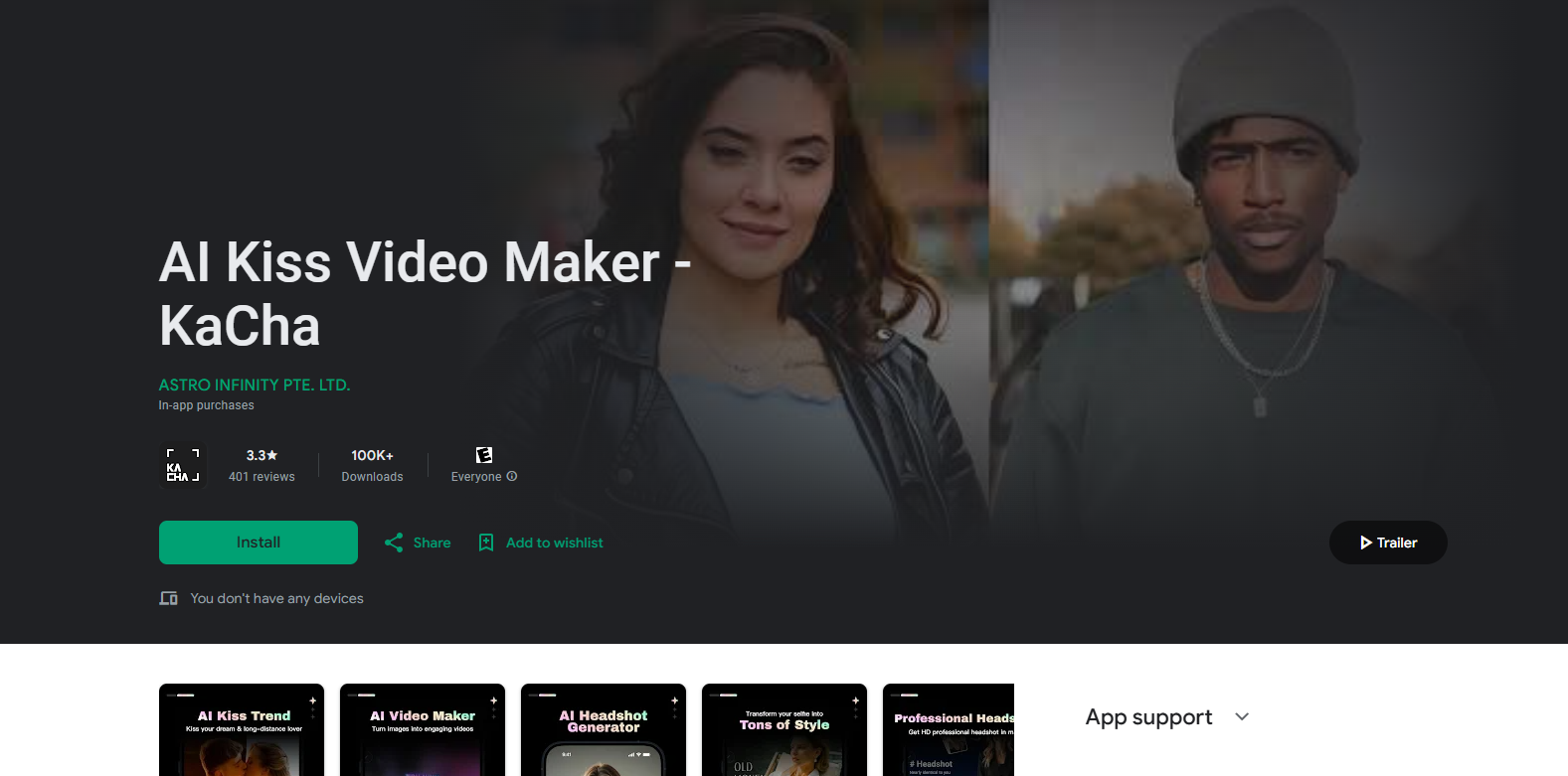 AI Kiss Video Maker - KaCha: Reviews, Features, Pricing, Guides, and Alternatives