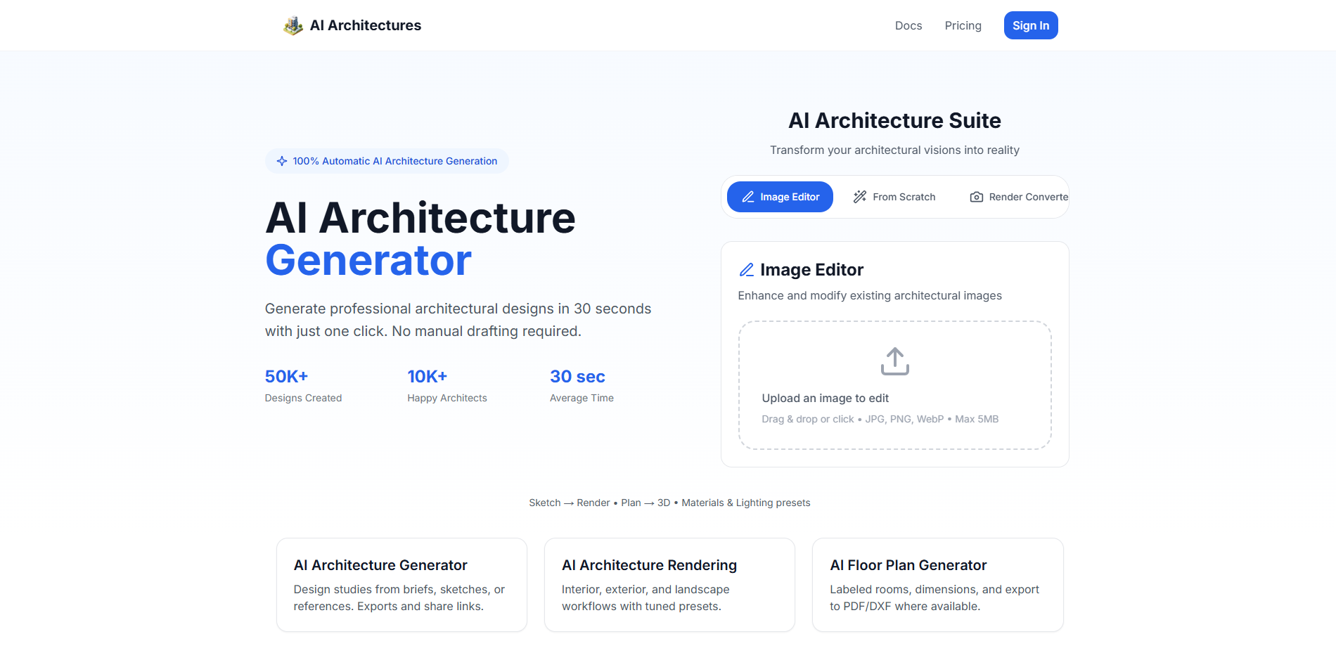 AI Architectures: Reviews, Features, Pricing, Guides, and Alternatives