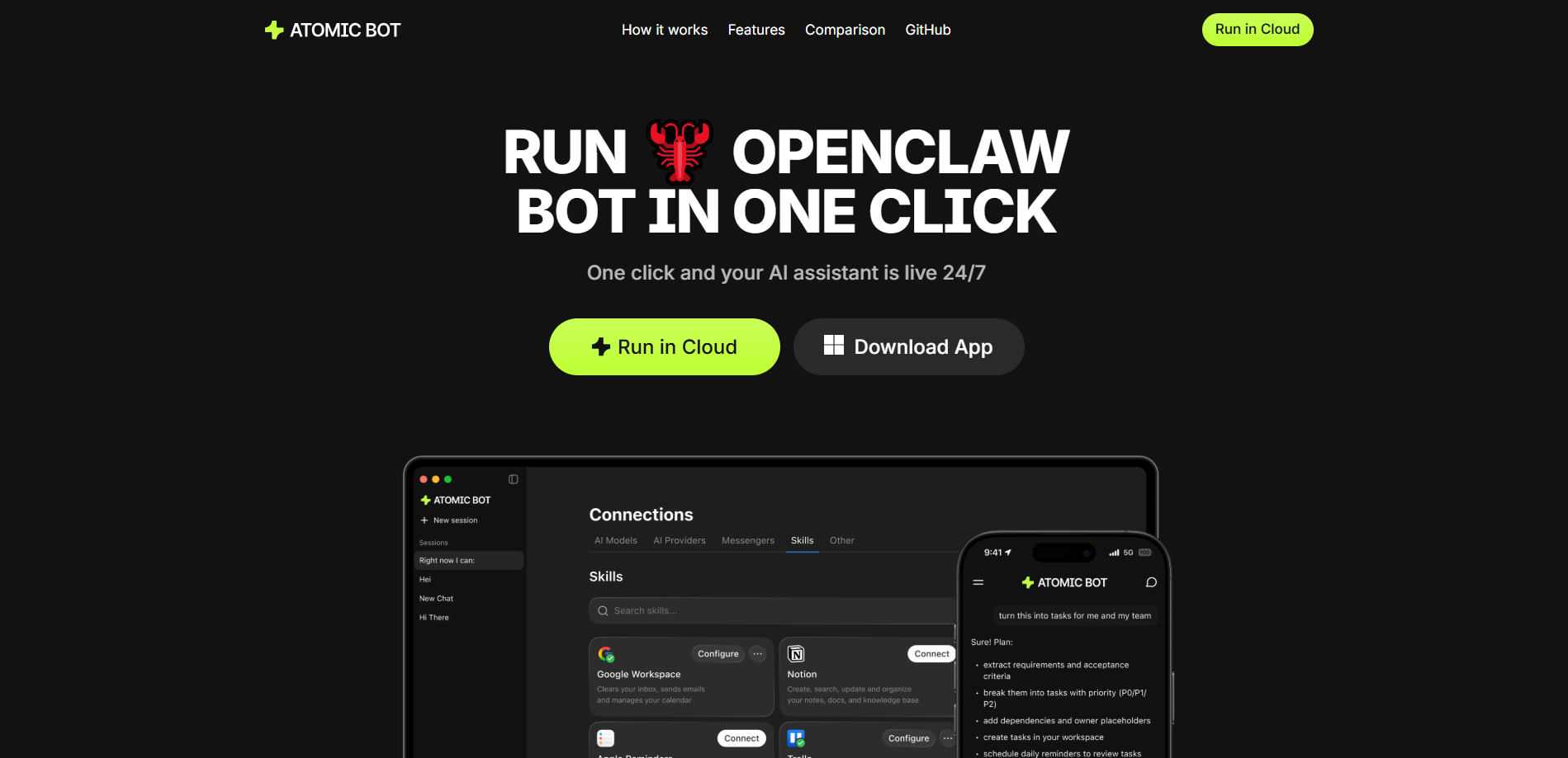 Atomic Bot : Avis, Fonctionnalités, Tarifs, Guides et Alternatives