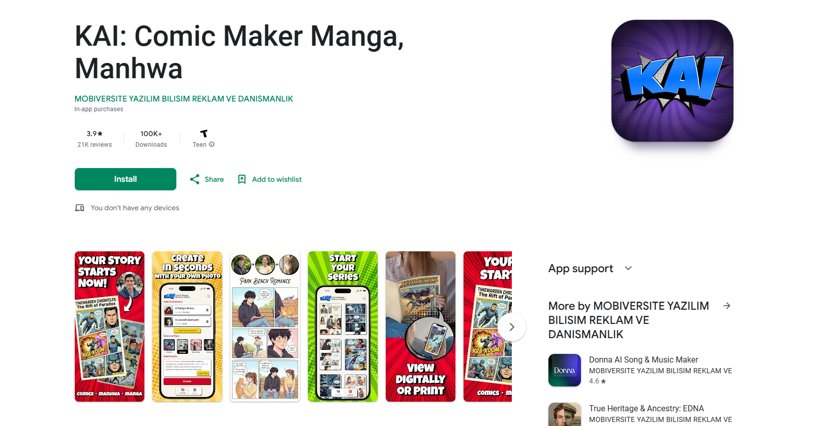 KAI: Comic Maker Manga, Manhwa: Avaliações, Recursos, Preços, Guias e ...