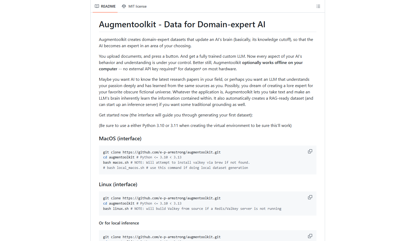 Augmentoolkit 3.0: Reviews, Features, Pricing, Guides, and Alternatives