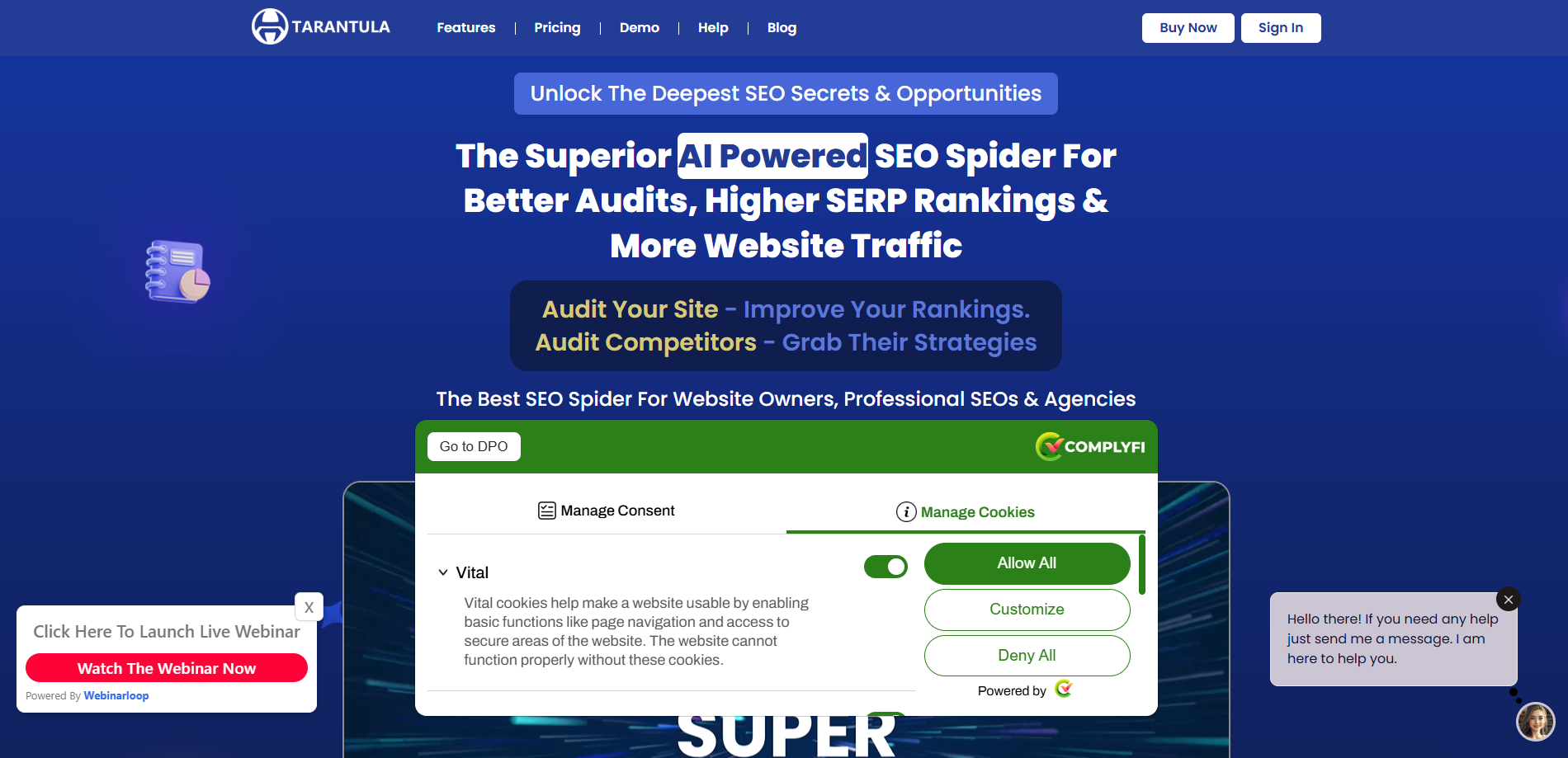 Tarantula SEO Spider：評論、功能、價格、指南和替代方案