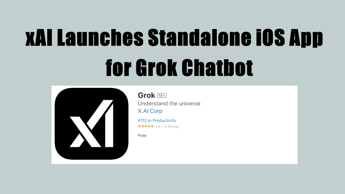 xAI Launches Standalone iOS App for Grok Chatbot xAI Launches Standalone iOS App for Grok Chatbot