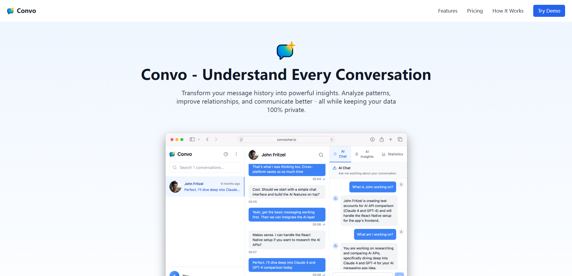 Convo - Chat Insights: Reviews, Features, Pricing, Guides, and Alternatives