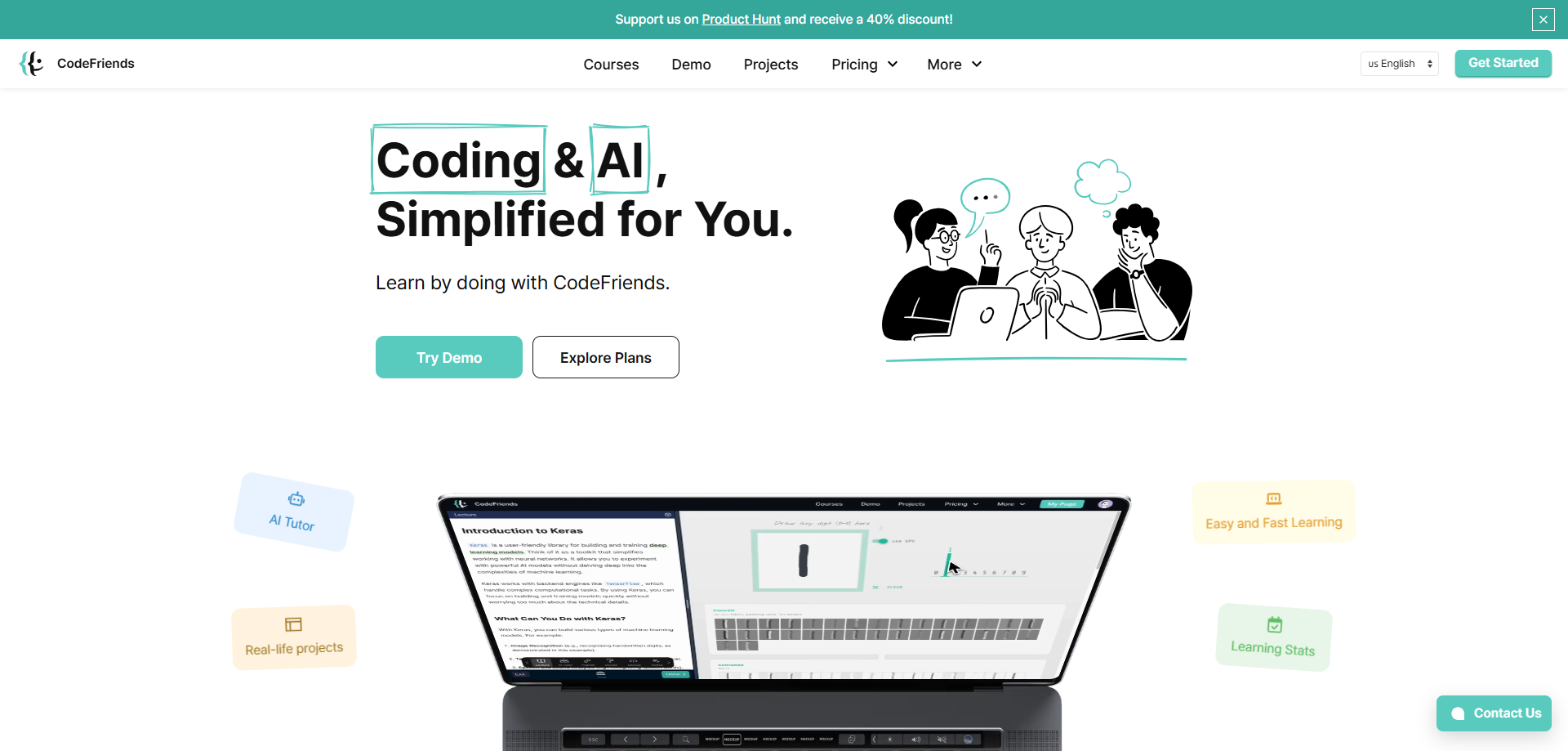 CodeFriends | Learning Platform: Reviews, Features, Pricing, Guides, and Alternatives