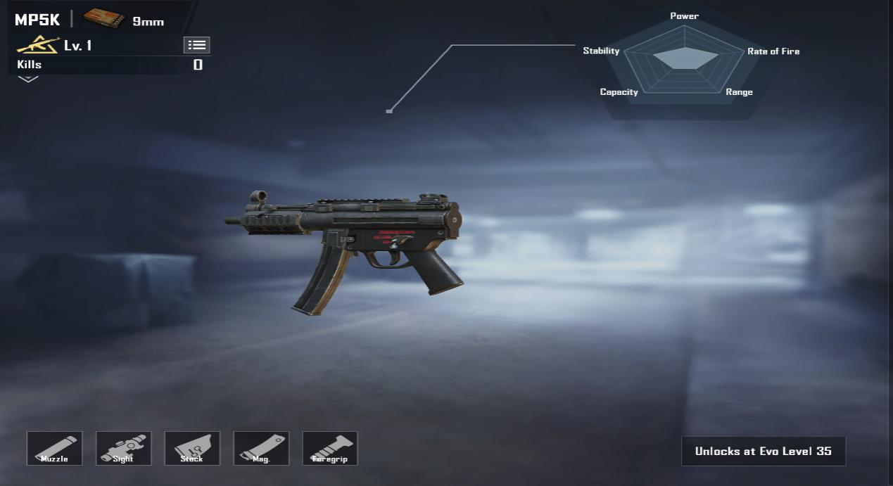 Como Usar MP5K - PUBG MOBILE