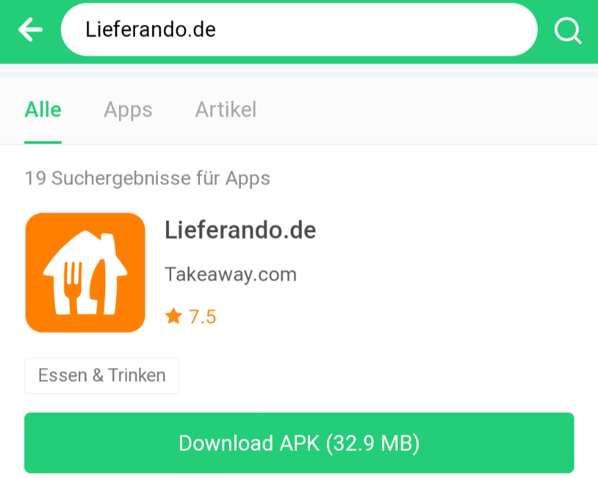 Download Lieferando.de APK 2024 – Neueste Version & Kurzanleitung