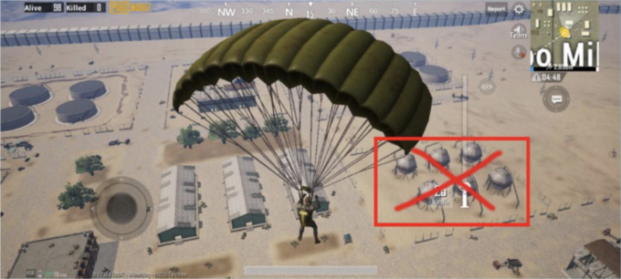 PUBG MOBILE Map Guide - Miramar - Campo Militar