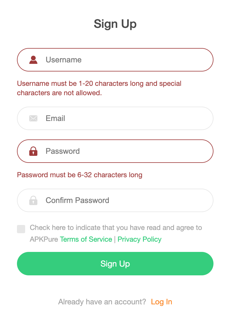 How to Sign Up on APKPure