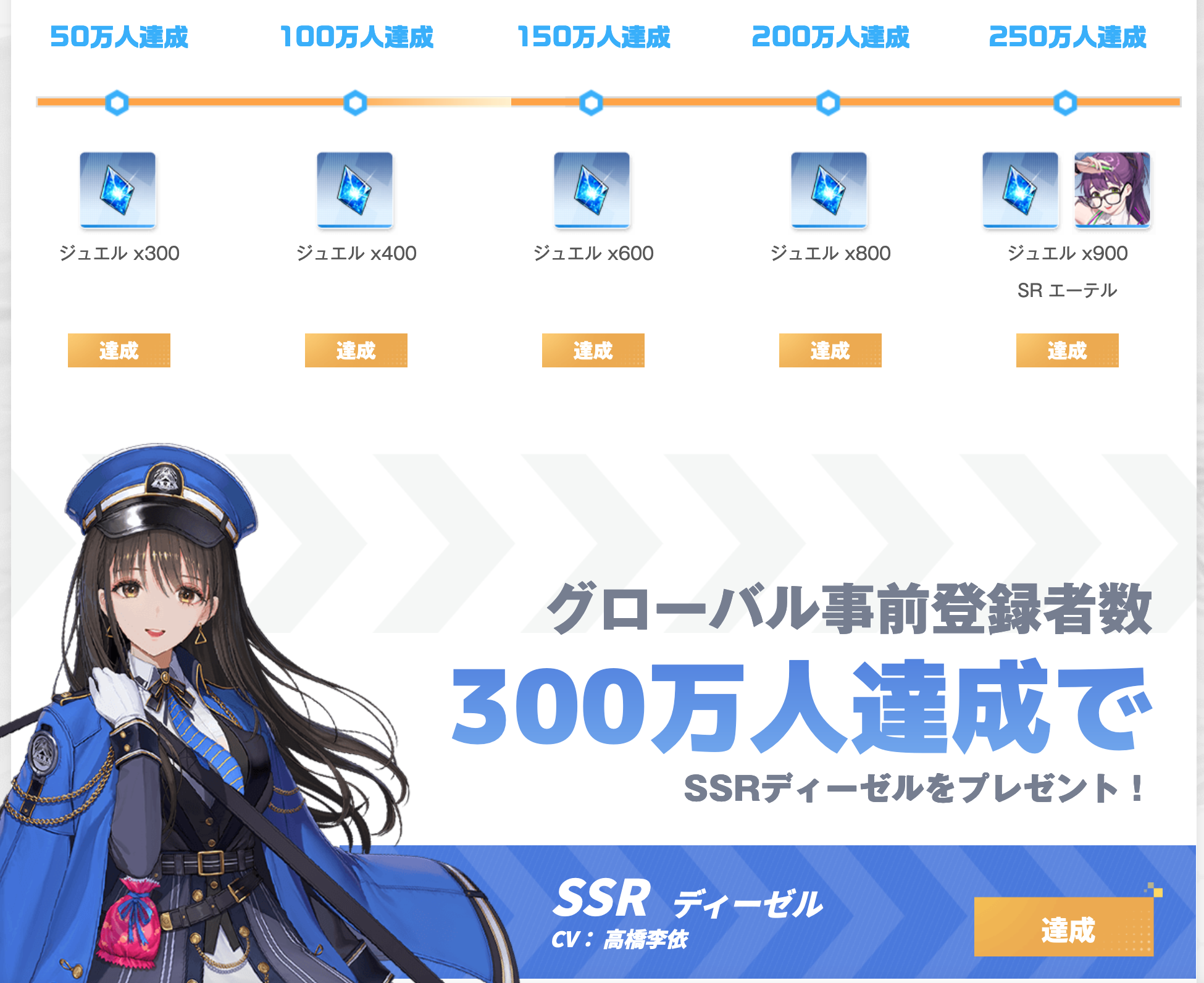 「勝利の女神：NIKKE」11月4日にリリース予定！SSRキャラクター「ディーゼル」を配布！