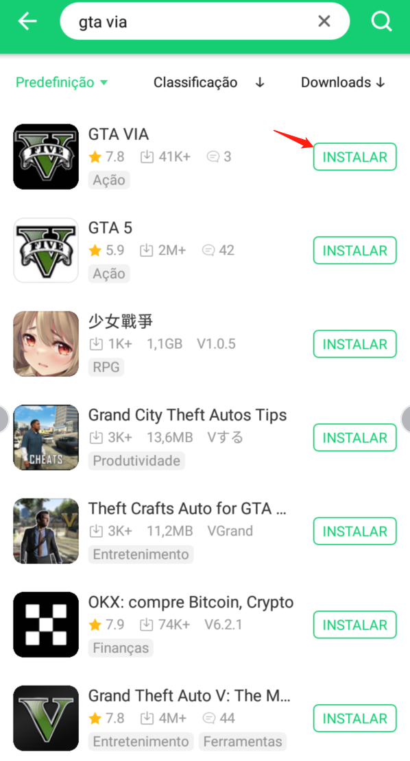 Como baixar GTA VIA no Android