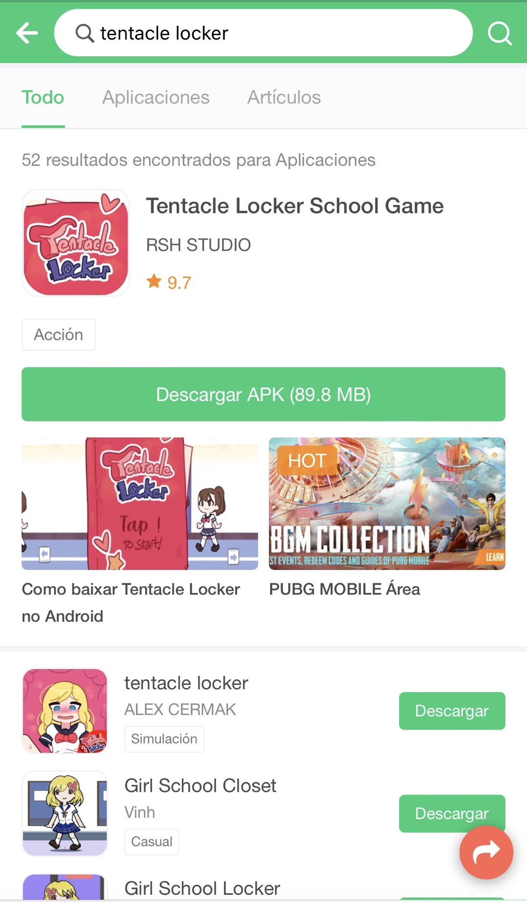 Cómo descargar Tentacle Locker en Android
