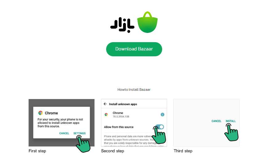 How to Download Bazaar on Android
