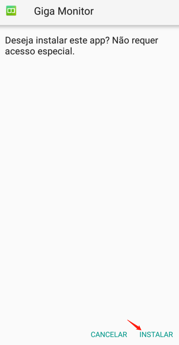 Como baixar Giga Monitor no Android