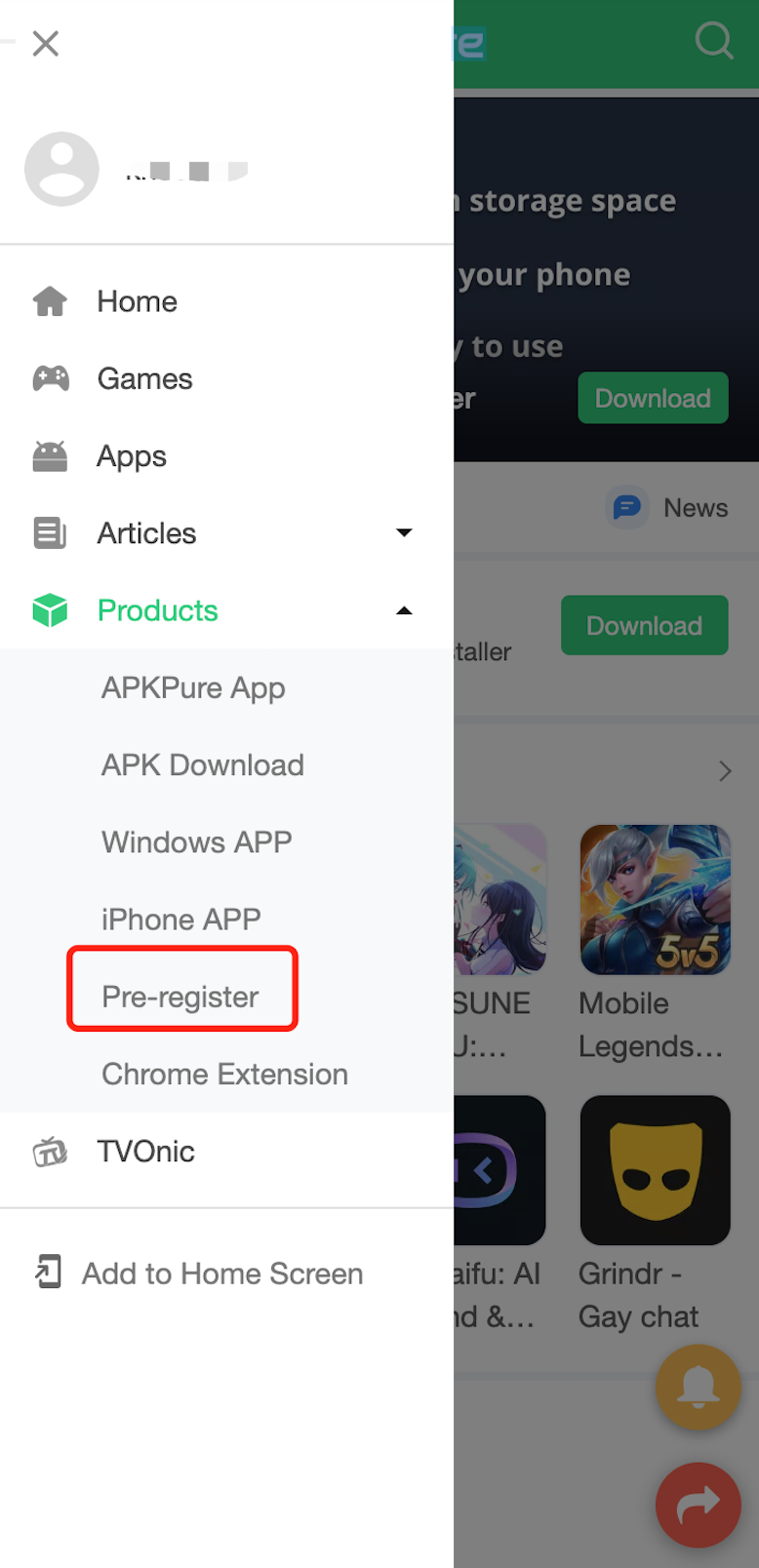 How to Pre-Register Games on APKPure
