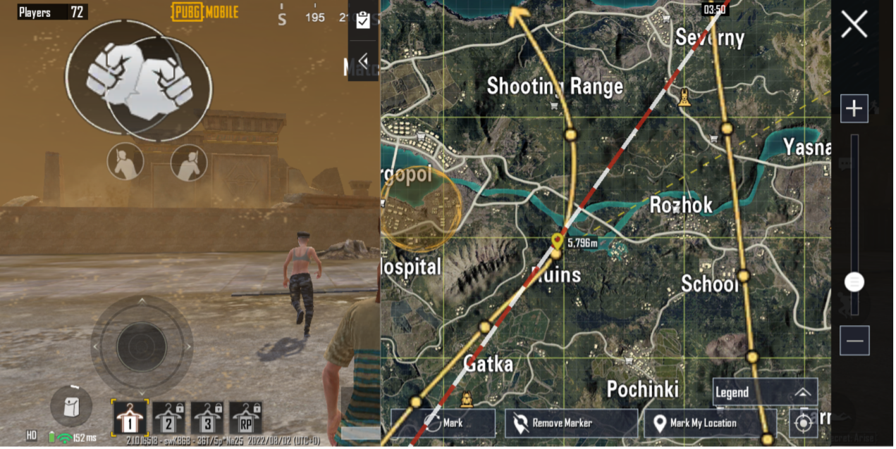 Choose the Best Routes to the Emperor Temple in PUBG MOBILE