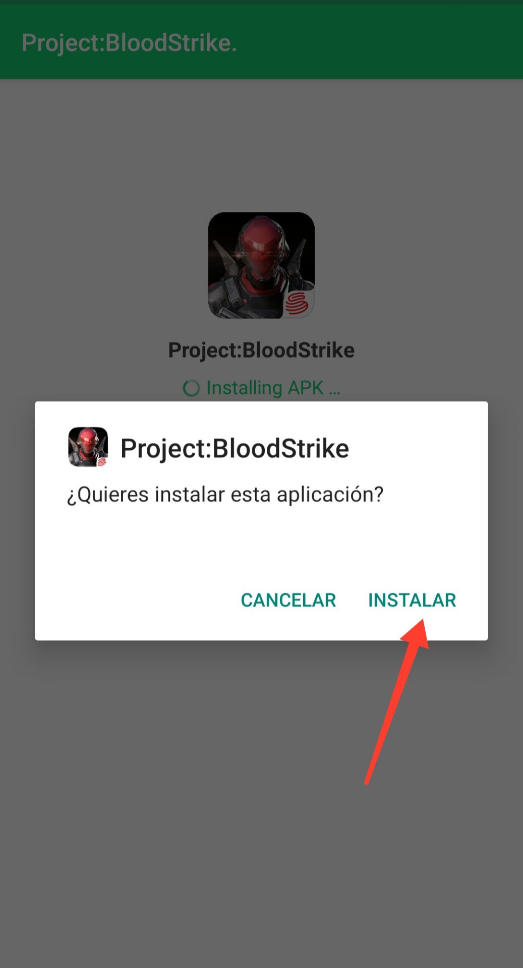 Cómo descargar Project: BloodStrike en Android
