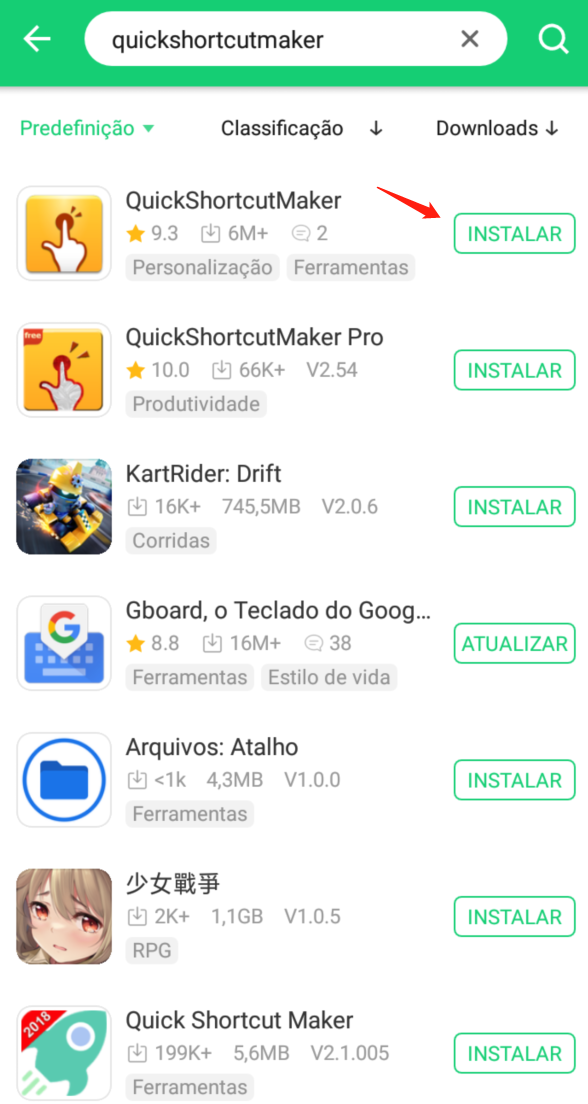 Como baixar e usar QuickShortcutMaker