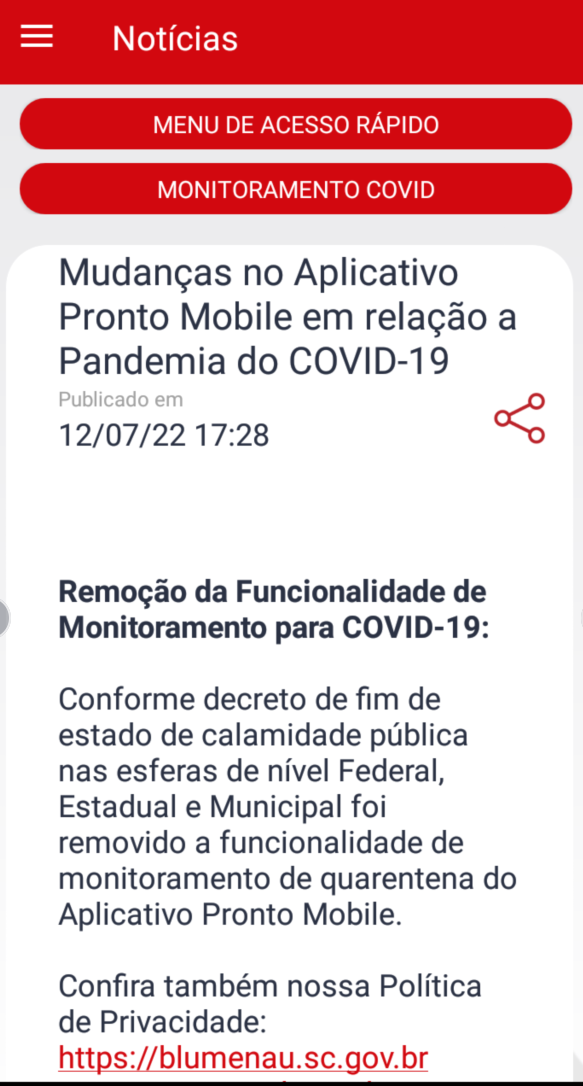 Como baixar Pronto mobile no Android