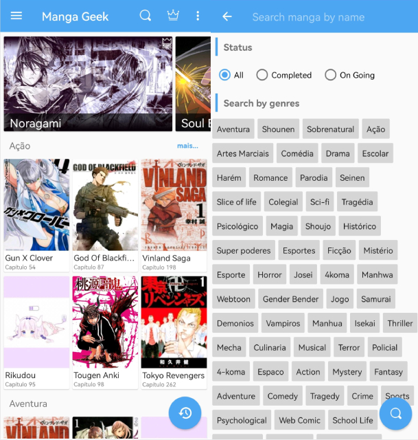 Como Ler Mangá de Graça no Android