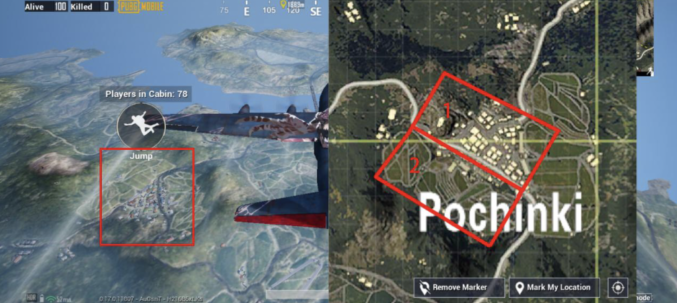 PUBG MOBILE Map Guide - Erangel - Pochinki